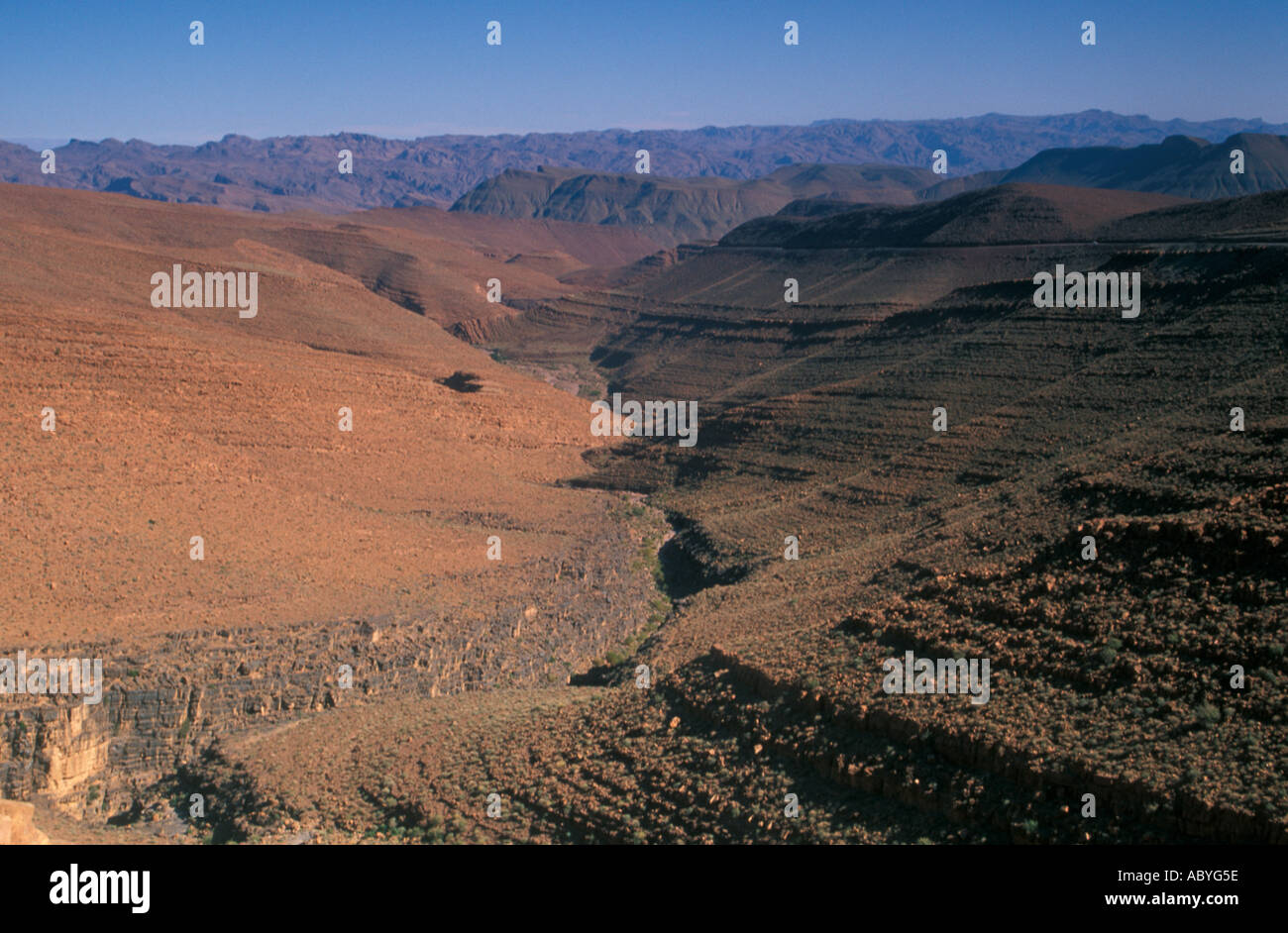 Upper Draa valley Morocco Stock Photo - Alamy