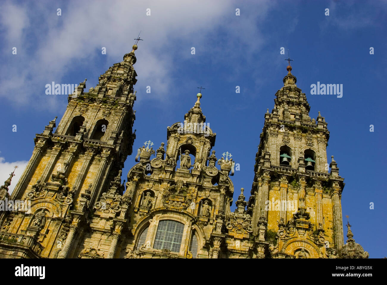Saint James Compostela or Santiago de Compostela route Stock Photo - Alamy