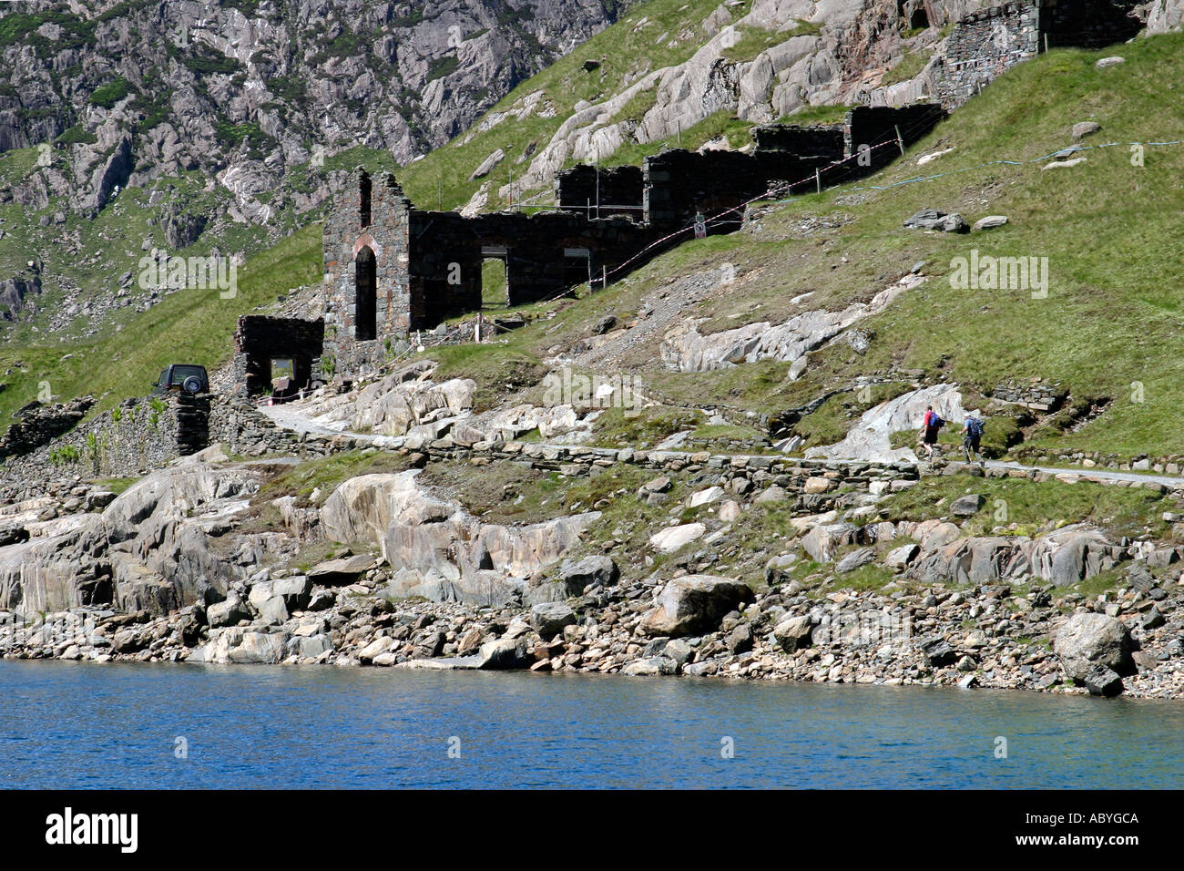 Old Miners Trail in Snowdonia 3 Stock Photo - Alamy