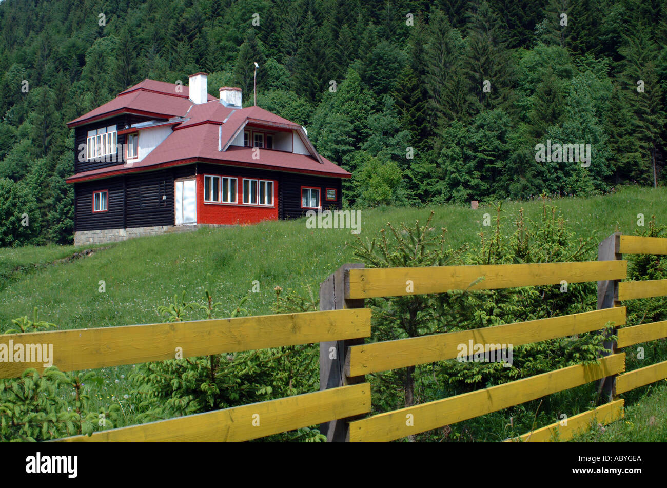 Tarcau Valley Hunting chalet of Romsilva society who administrate ...