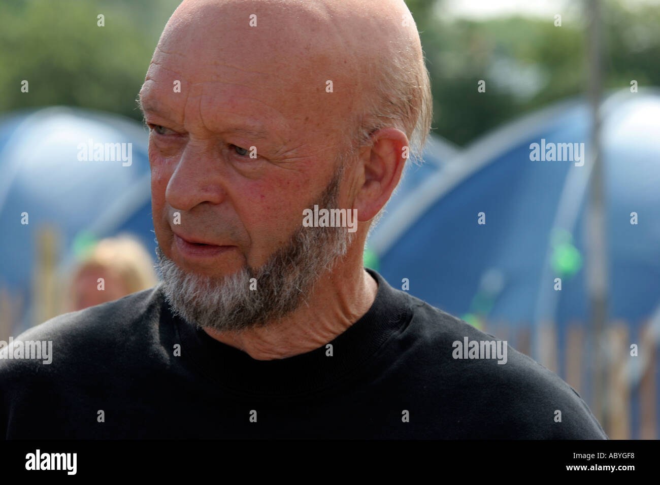 Michael Eavis the organizer of the Glastonbury Festival the biggest ...