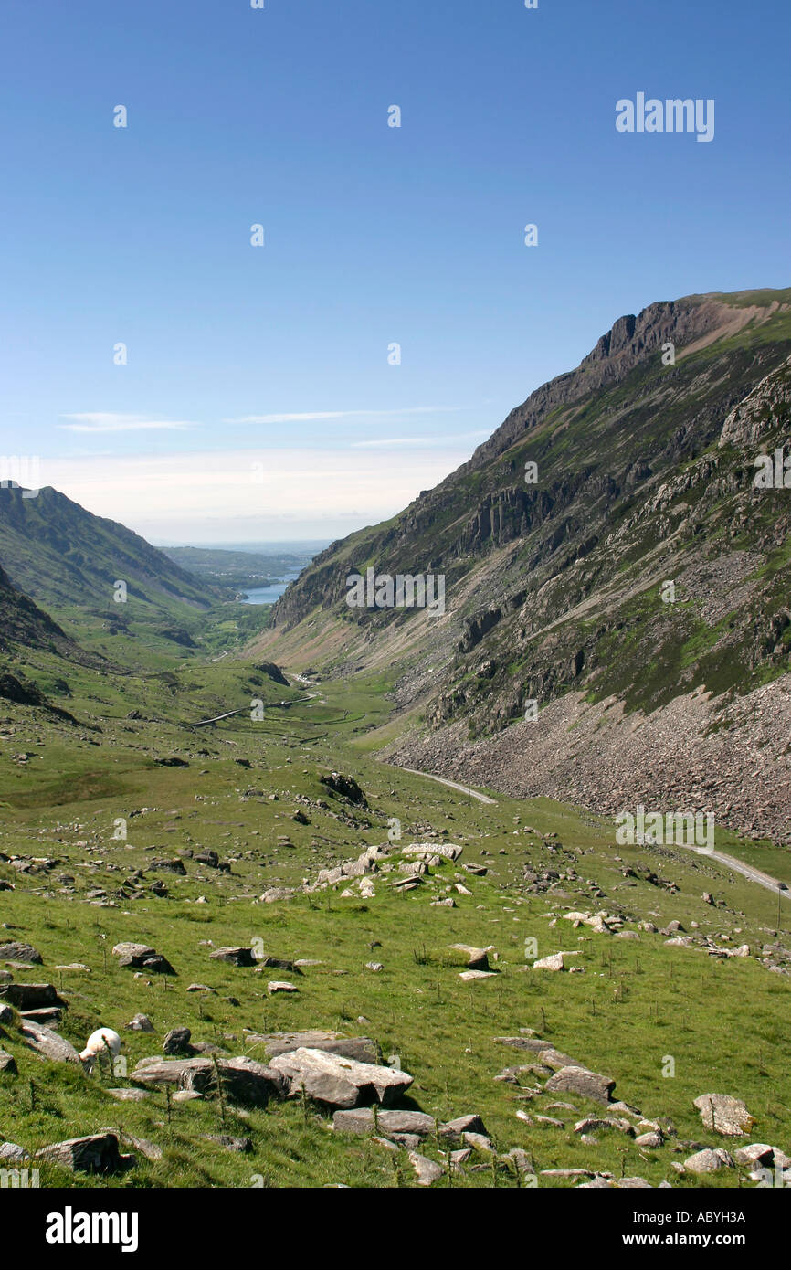 Tour britain llanberis pass uk hi-res stock photography and images - Alamy