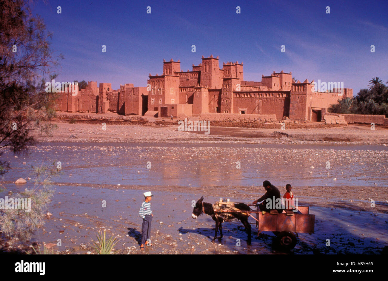 The Kasbah del Moro Morocco Stock Photo - Alamy