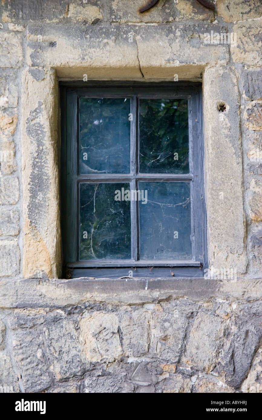 Old window of a castle Stock Photo - Alamy