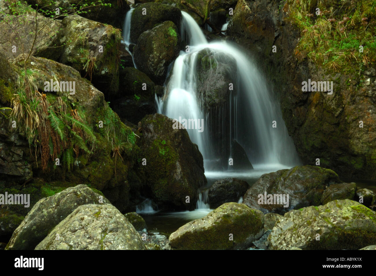 Lodore Falls, Keswick, Lake District Stock Photo - Alamy