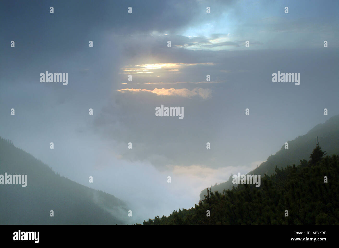 National Park Ceahlau Carpathian Mountain Dracula Land NE side of ...