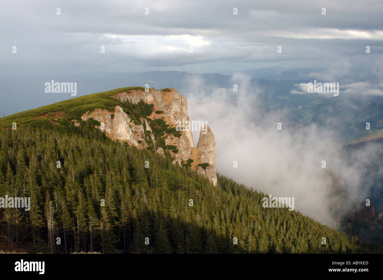 National Park Ceahlau Carpathian Mountain Dracula Land NE side of ...