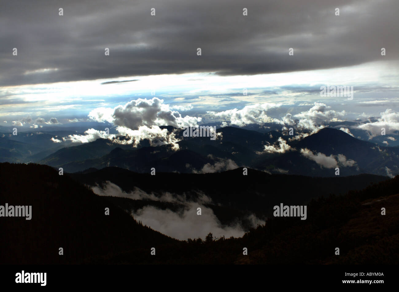 National Park Ceahlau Carpathian Mountain Dracula Land NE side of ...