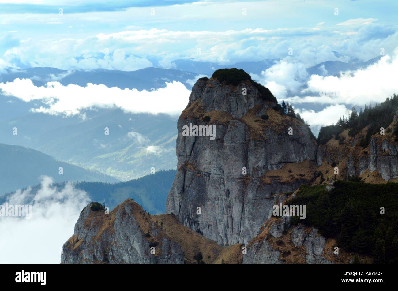 National Park Ceahlau Carpathian Mountain Dracula Land NE side of ...