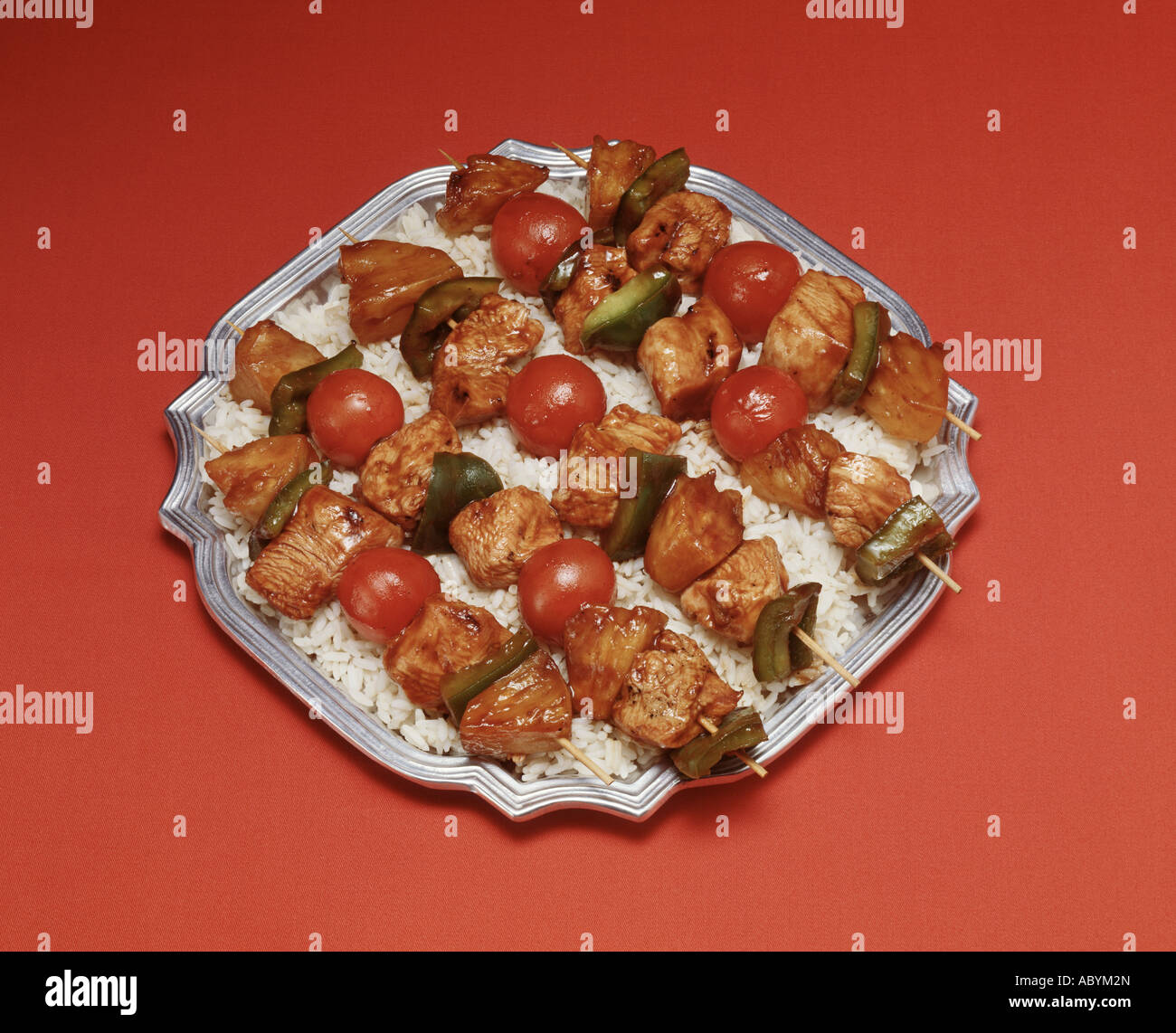 shish kabob skewers tomato tomatoe steak beef meat green peppers onion ...