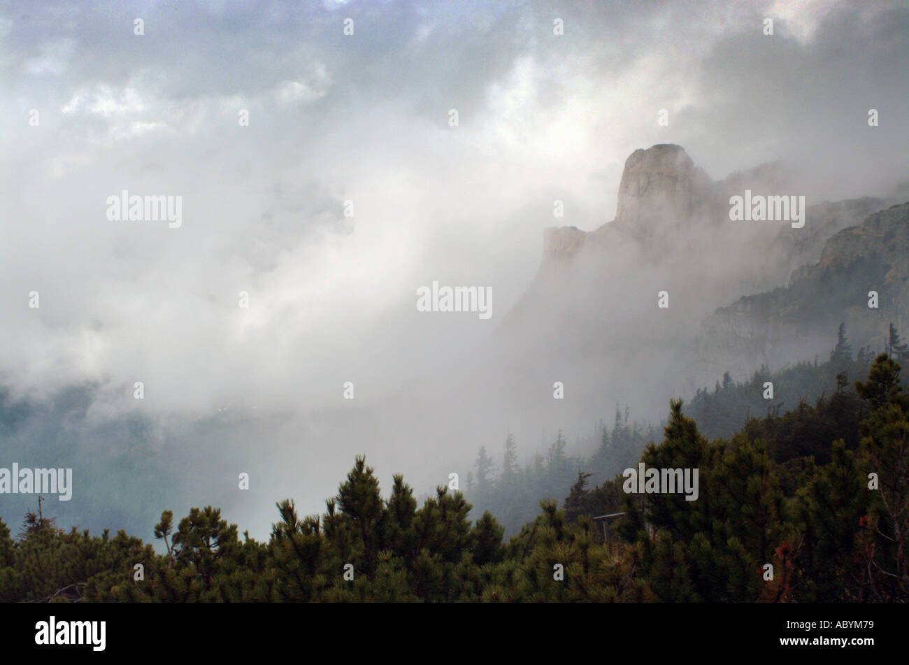National Park Ceahlau Carpathian Mountain Dracula Land NE side of ...