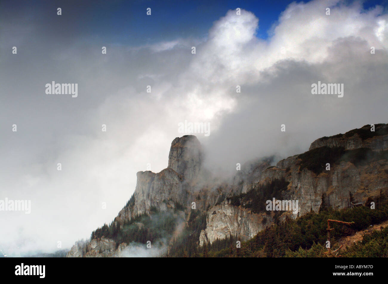 National Park Ceahlau Carpathian Mountain Dracula Land NE side of ...
