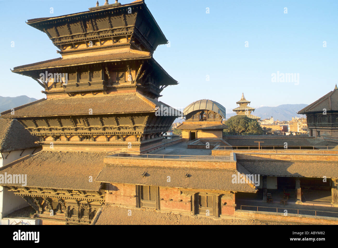 Nepal Kathmandu Basantapur Tower Stock Photo - Alamy