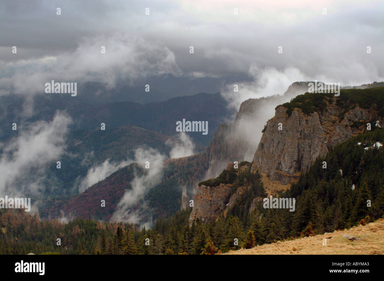 National Park Ceahlau Carpathian Mountain Dracula Land NE side of ...