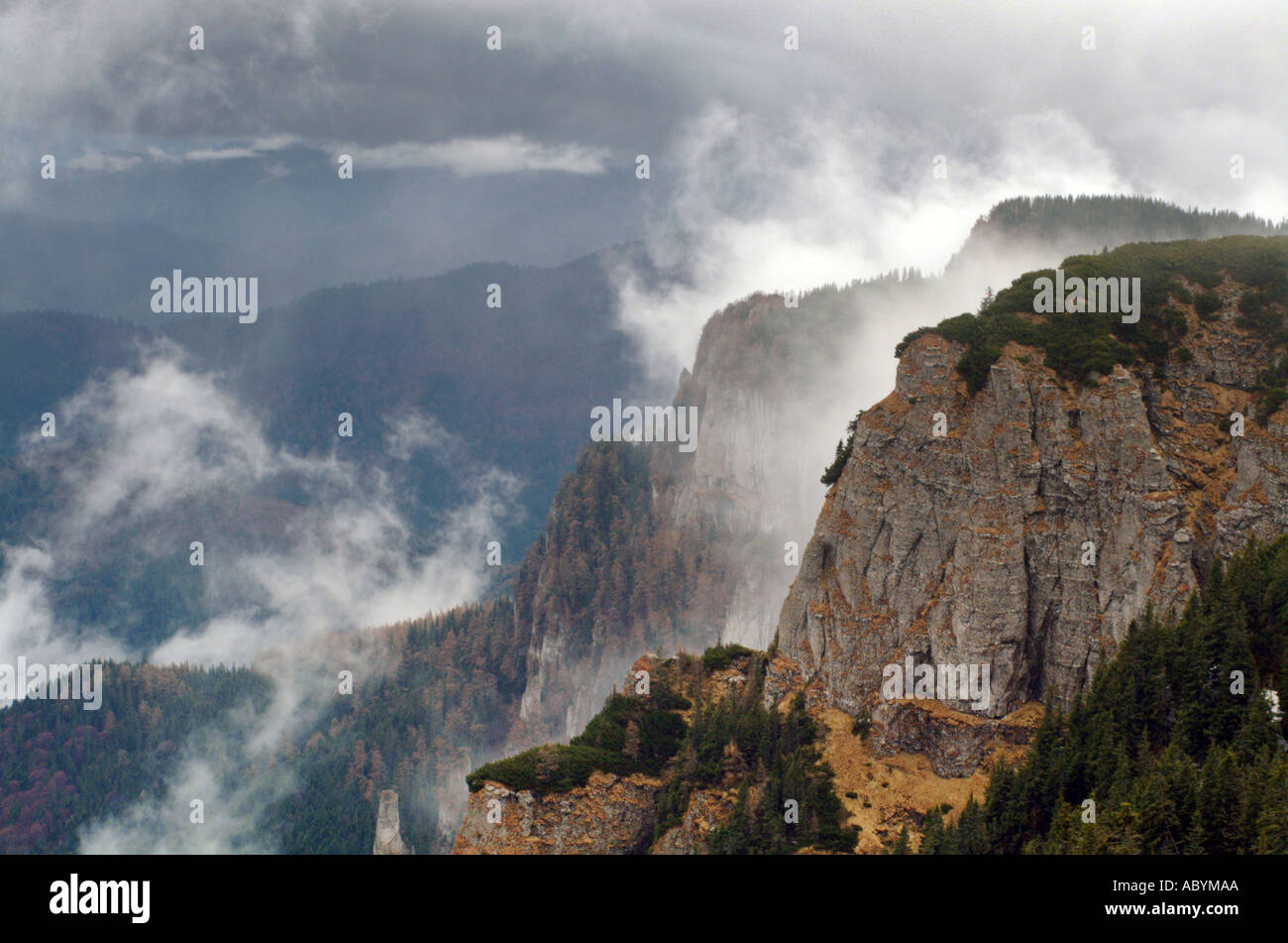 National Park Ceahlau Carpathian Mountain Dracula Land NE side of ...
