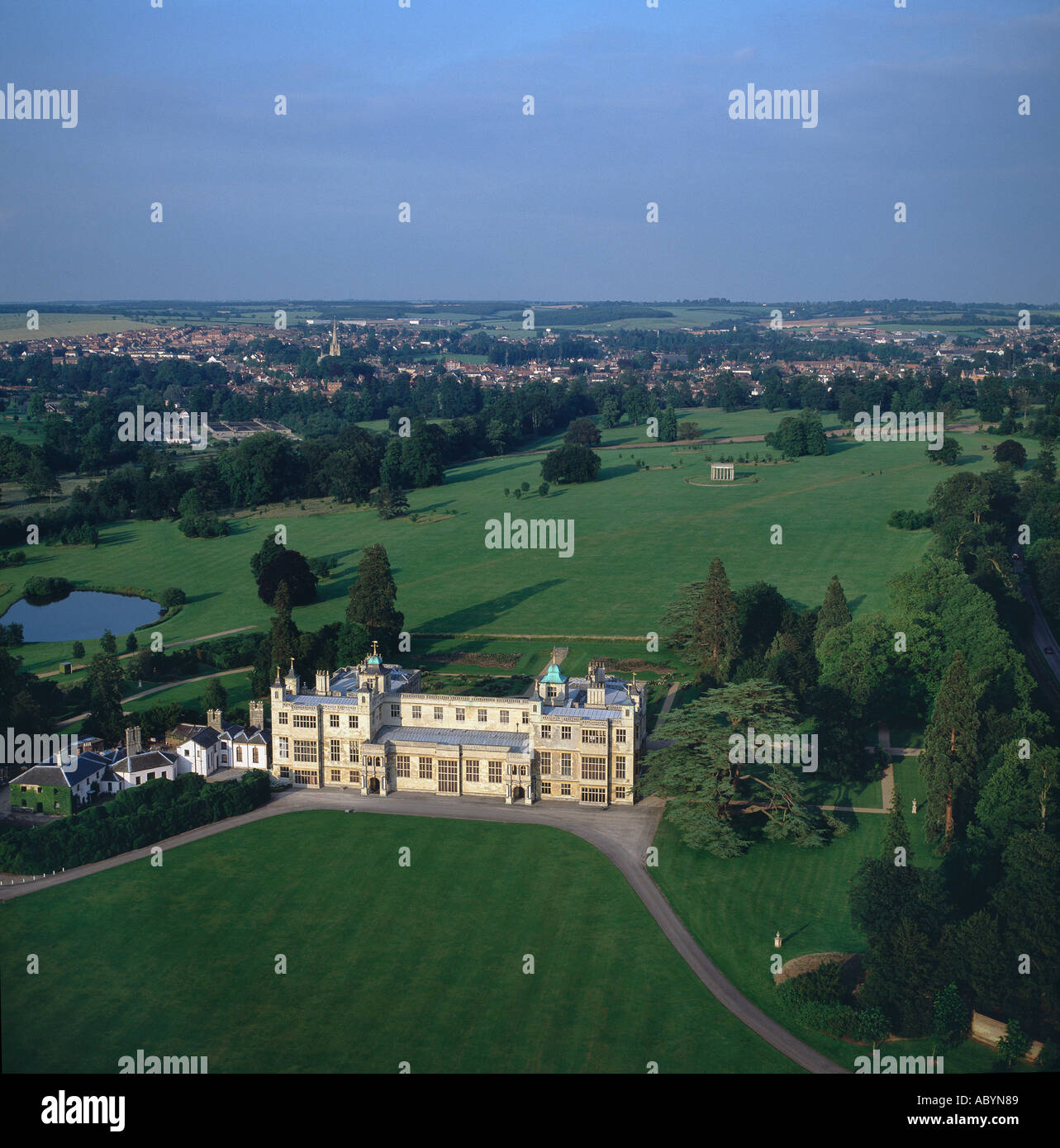 Audley end house aerial hi-res stock photography and images - Alamy