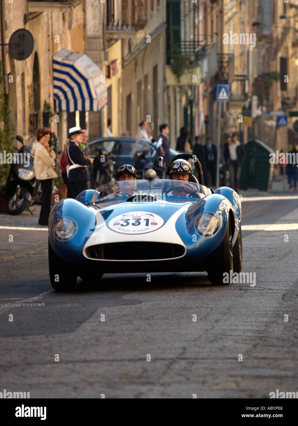 1957 Scarab Sport in 2005 Mille miglia classic car rally Stock Photo ...