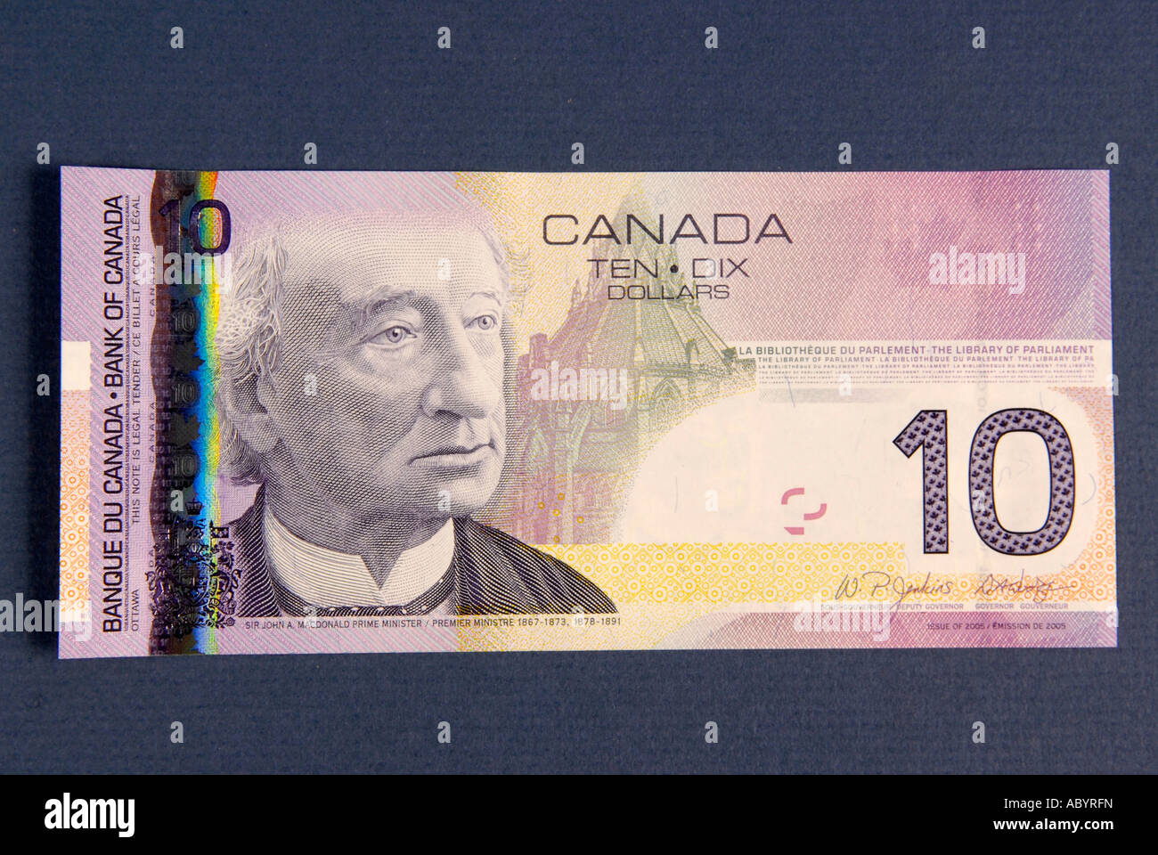 Canadian Canada cash money Stock Photo - Alamy