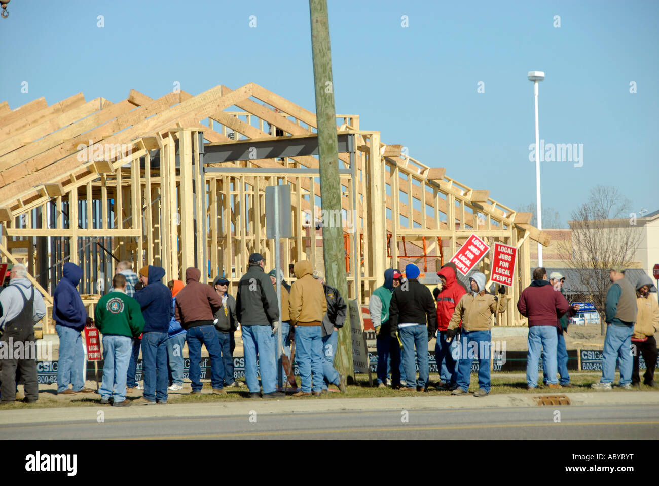Non local workers hi-res stock photography and images - Alamy