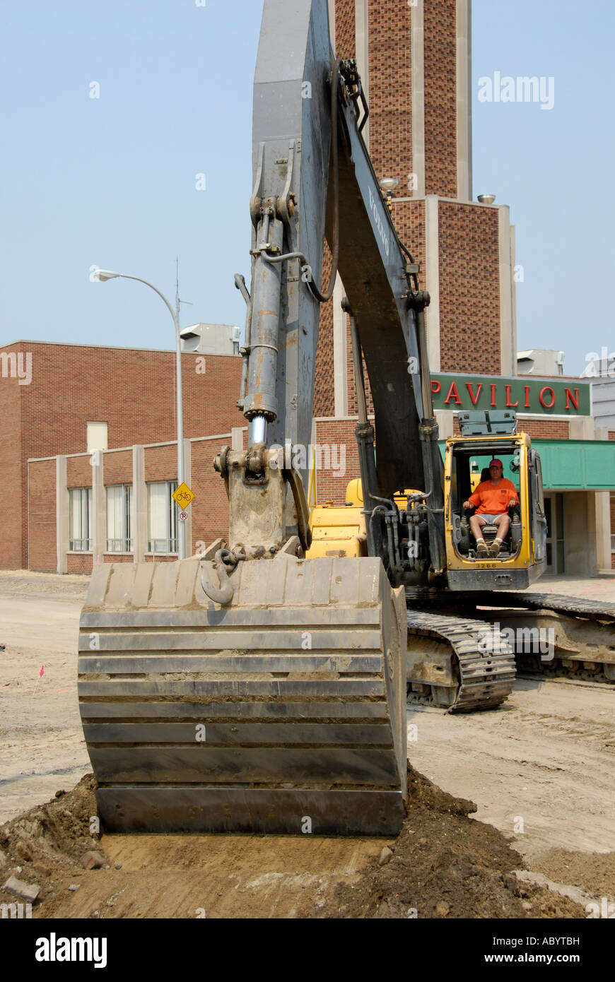 large industrial excavator steam shovel road making machinery and ...