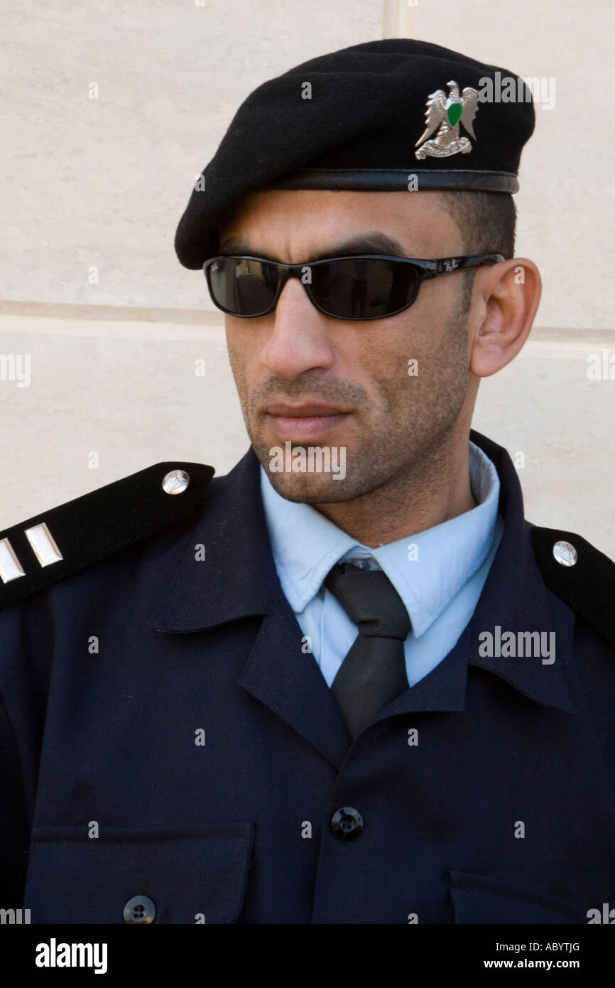 Arab policeman hi-res stock photography and images - Alamy