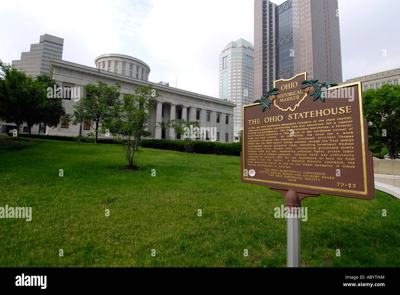 The State Capitol Building at Columbus Ohio OH Stock Photo - Alamy