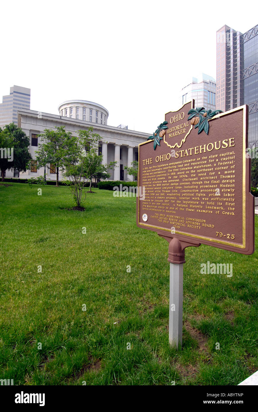 The State Capitol Building at Columbus Ohio OH Stock Photo - Alamy