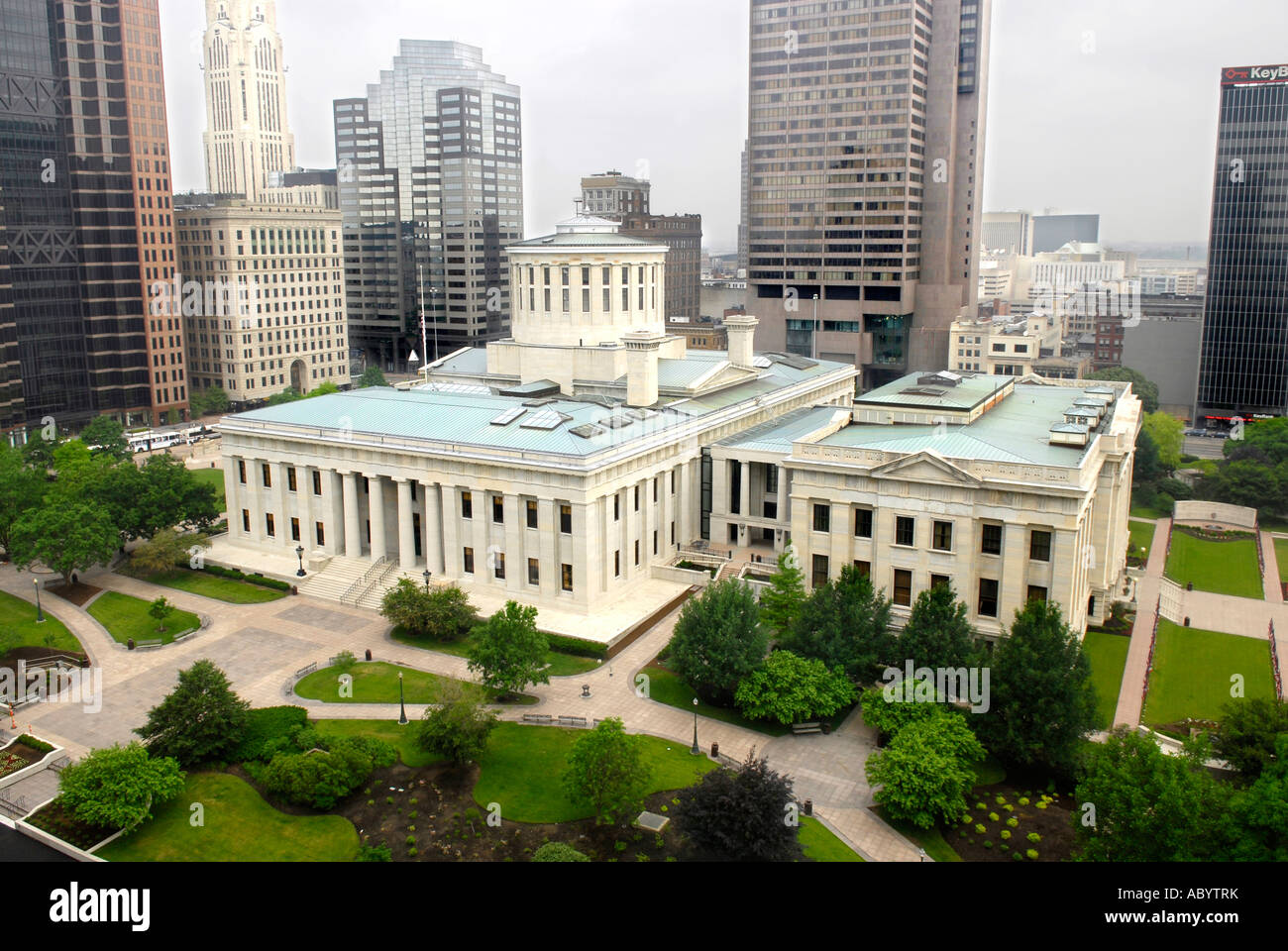 The State Capitol Building at Columbus Ohio OH Stock Photo - Alamy