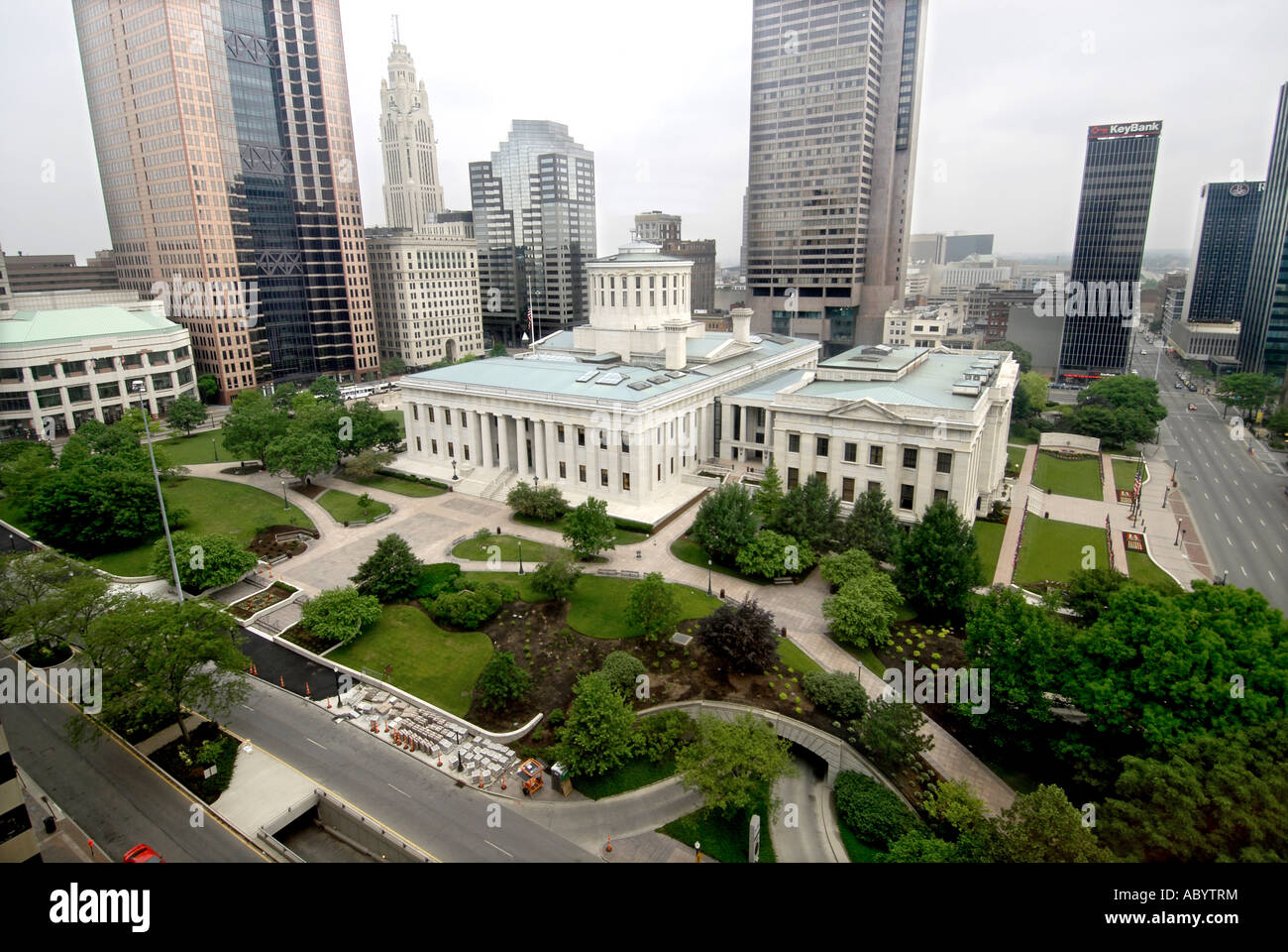 The State Capitol Building at Columbus Ohio OH Stock Photo - Alamy