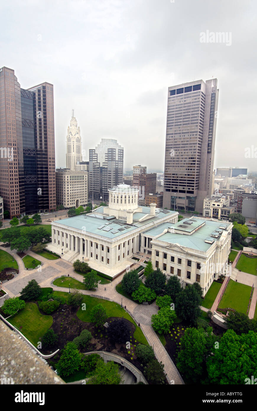 The State Capitol Building at Columbus Ohio OH Stock Photo - Alamy