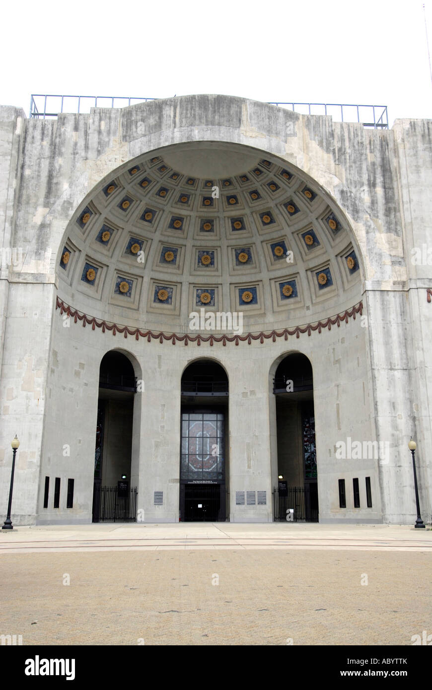 Ohio Football Stadium on The Ohio State Buckeyes University Campus at ...