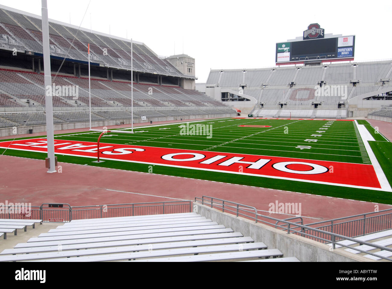 Ohio Football Stadium on The Ohio State Buckeyes University Campus at ...