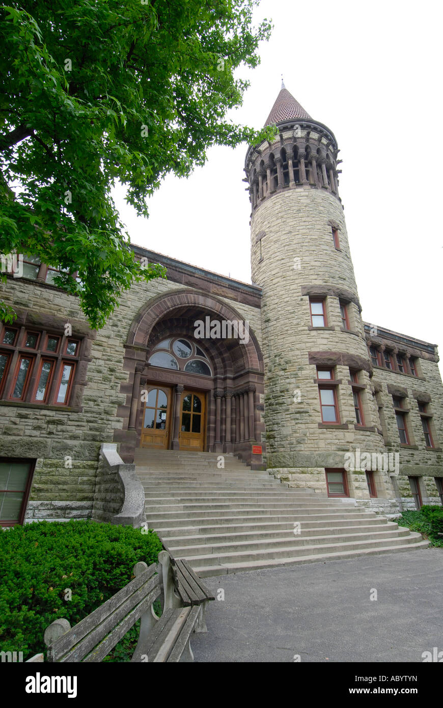 Orton Hall on the Ohio State Buckeyes University Campus at Columbus ...