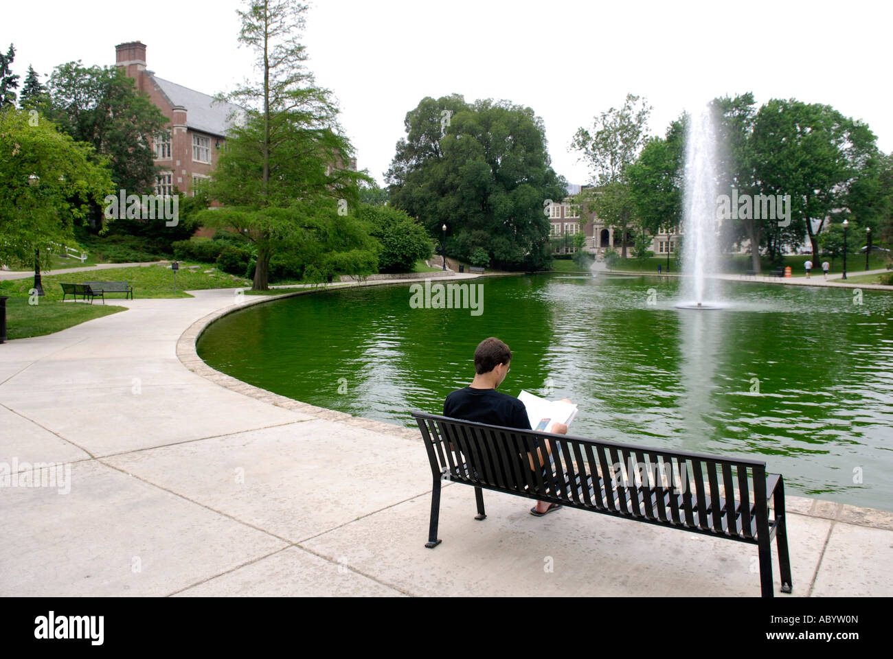 Osu Mirror Lake From Above