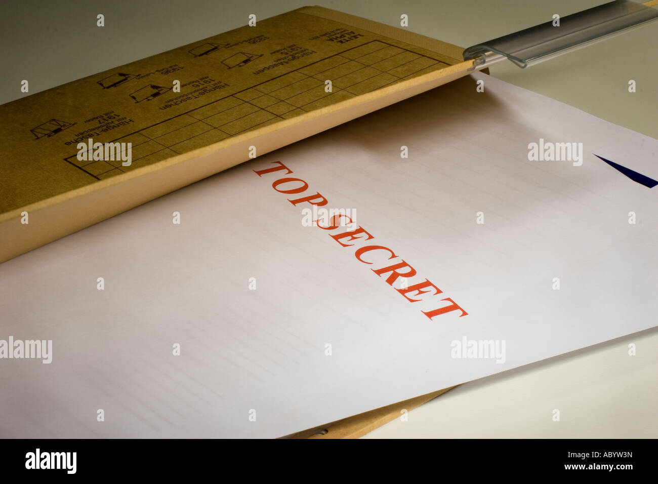 Top secret documents Stock Photo - Alamy