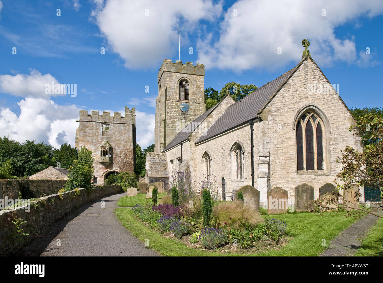 West tanfield hi-res stock photography and images - Alamy
