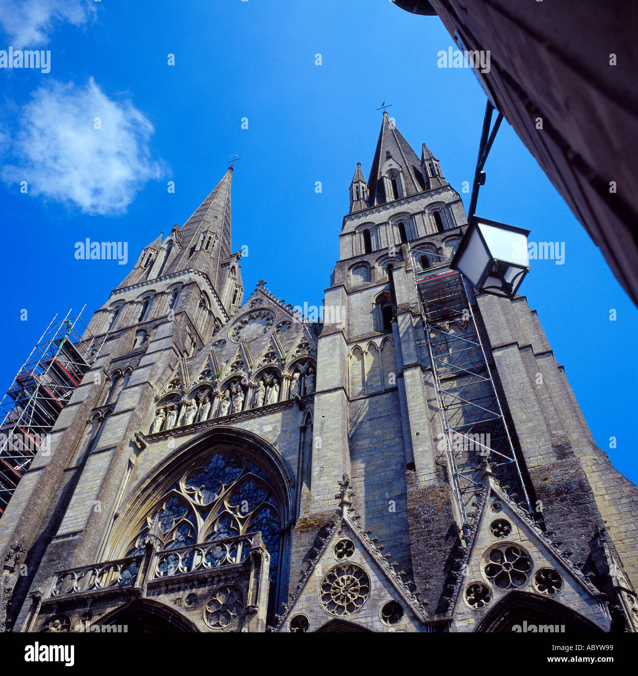 Bayeux Cathedral in Normandy France Stock Photo - Alamy