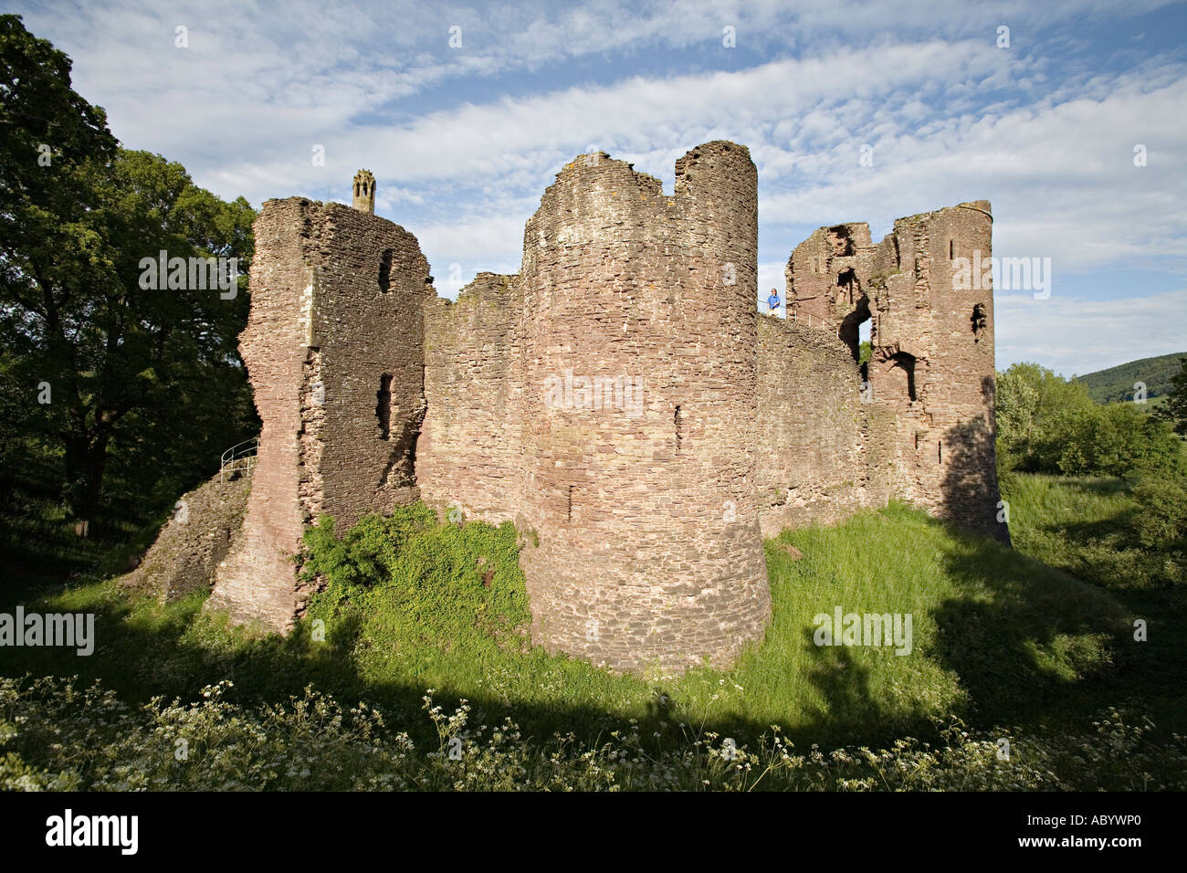 Grosmont castle hi-res stock photography and images - Alamy