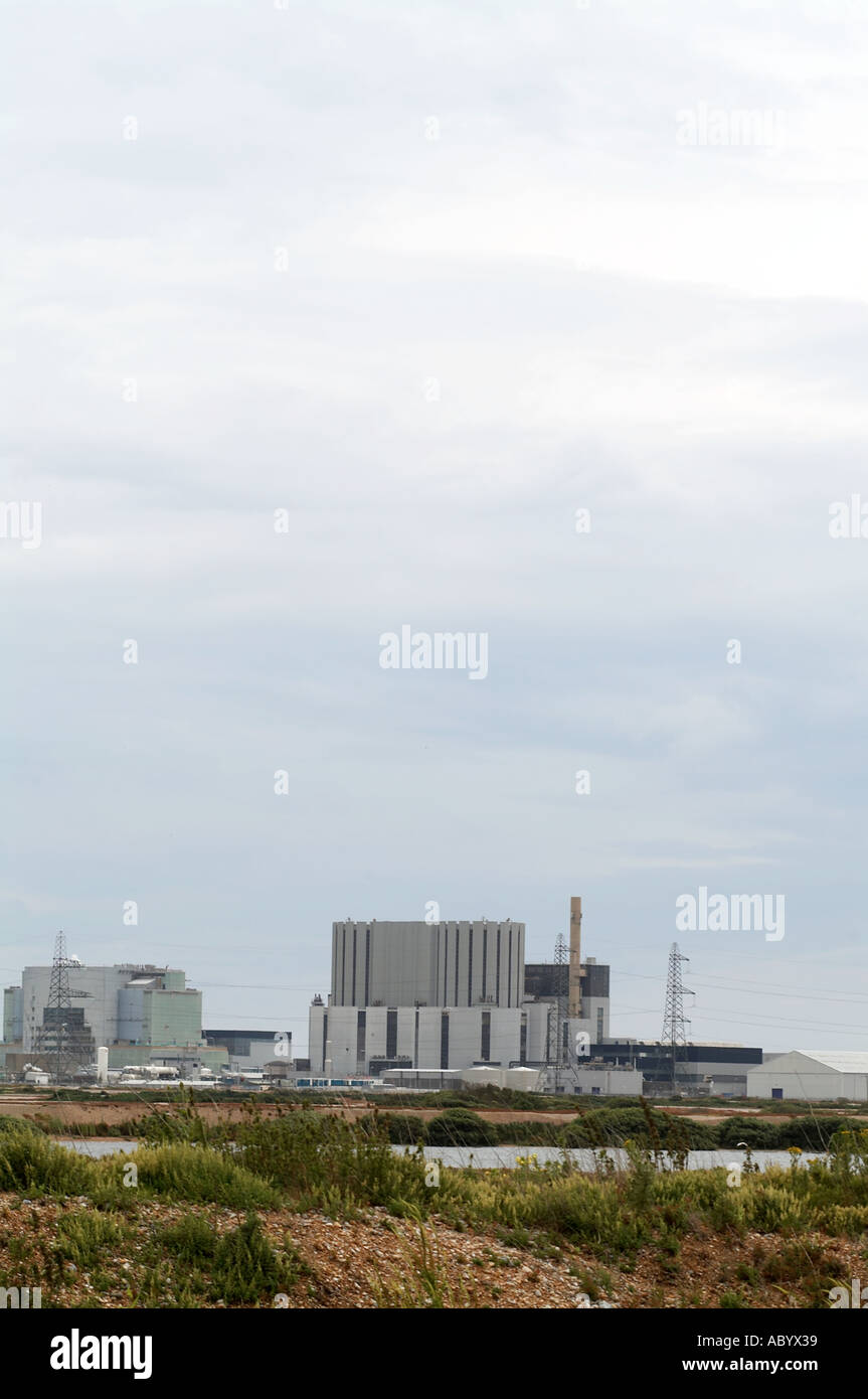 Nuclear power station electricity generator pollution Dungeness pylon ...