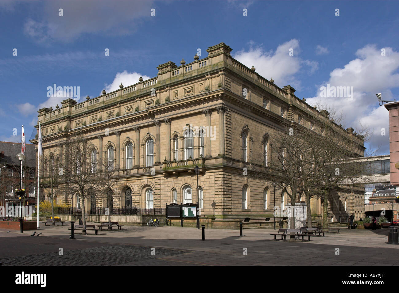 Blackburn Town Hall Stock Photo - Alamy