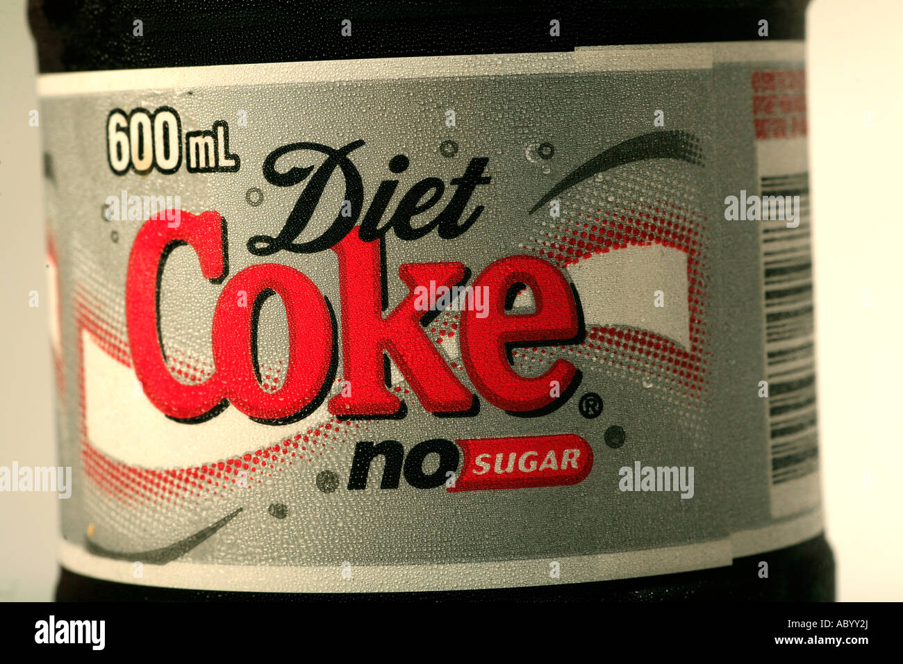 Coke diet label Stock Photo - Alamy