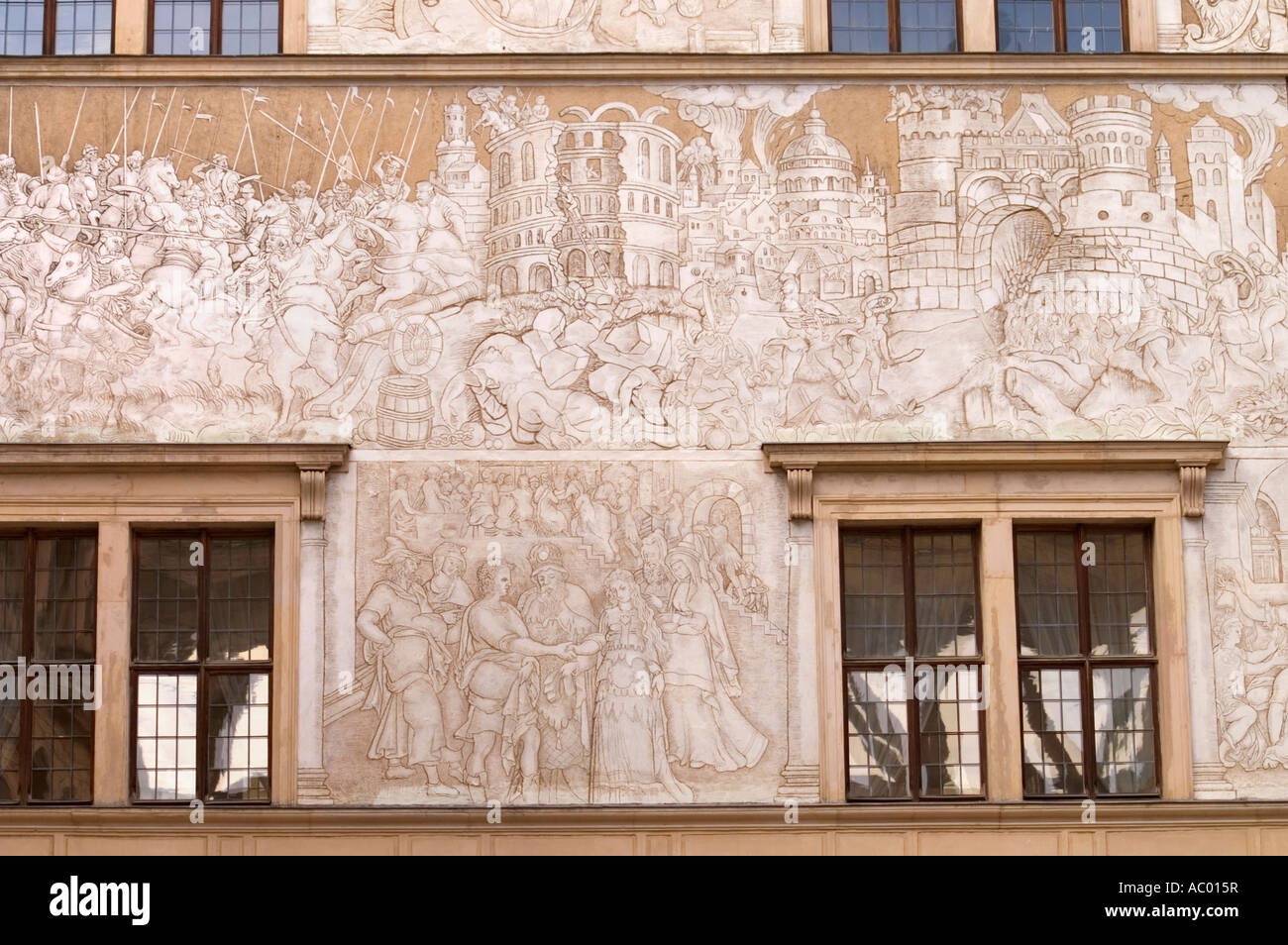 Sgraffito technique hi-res stock photography and images - Alamy