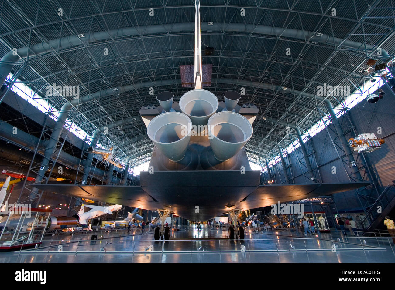 The space shuttle Enterprise at the Smithsonian's National Air and ...