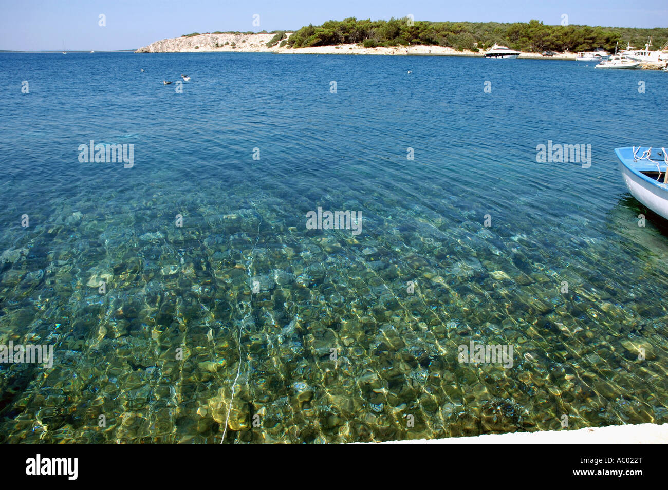 Simuni Pag Island Dalmatia Croatia former ex Yugoslavia Pago Dalmacija ...