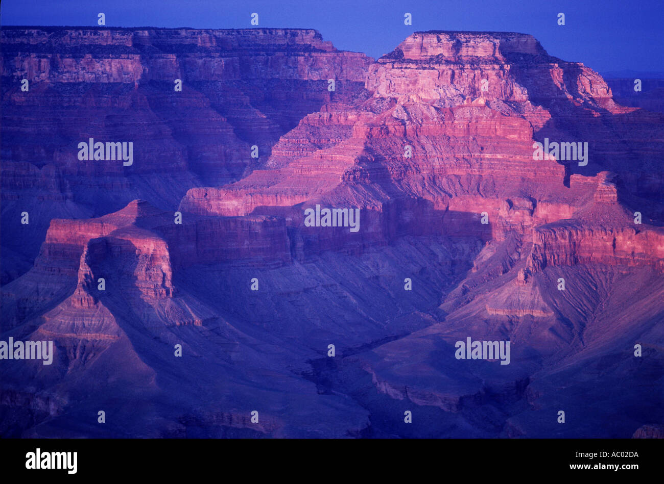 South rim of Grand Canyon Utah Stock Photo - Alamy