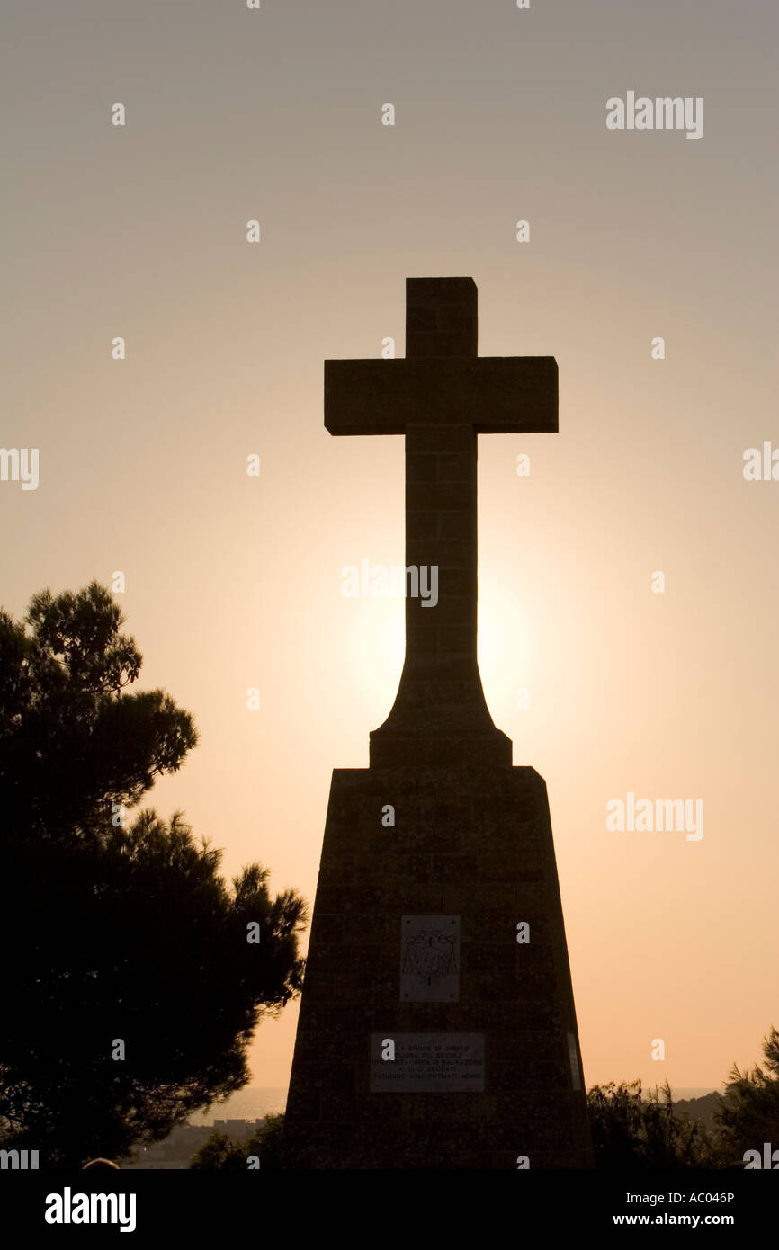 Cross of Santa Maria di Leuca Stock Photo - Alamy