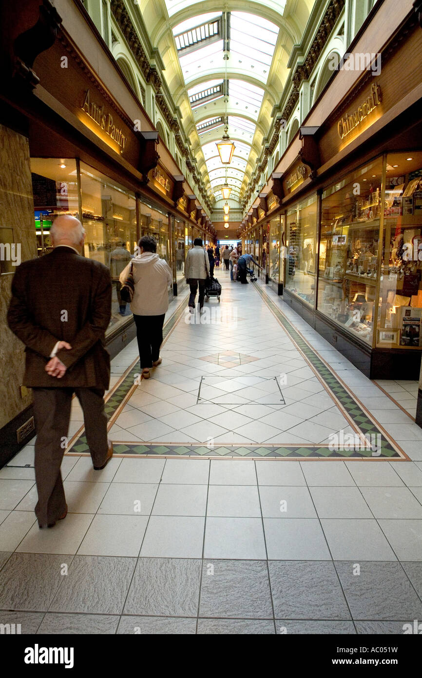 Queens Arcade Belfast Northern Ireland Stock Photo - Alamy