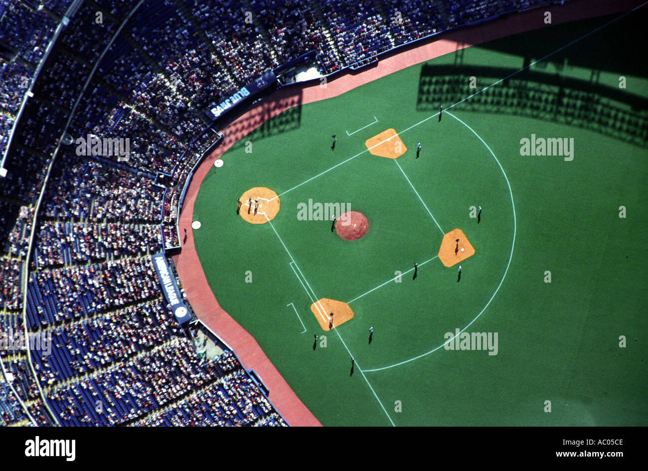 Aerial picture of SkyDome Toronto Stock Photo - Alamy