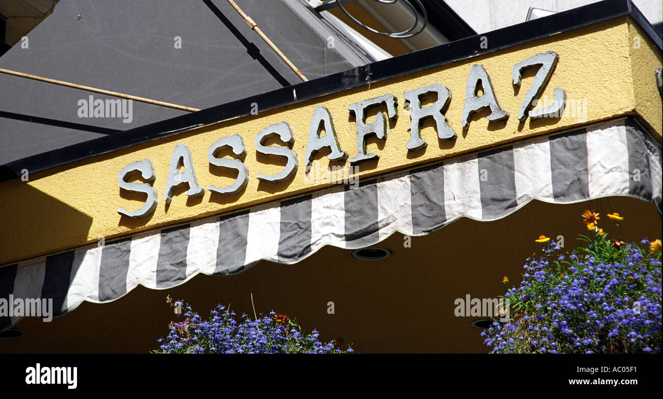 Sassafraz Restaurant, Toronto, Canada Stock Photo - Alamy