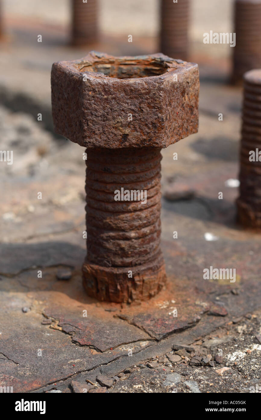 Nut bolt rust hi-res stock photography and images - Alamy